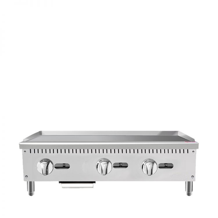 Heavy Duty 36″ Gas Griddle with Manual Control – 90,000 BTU ...