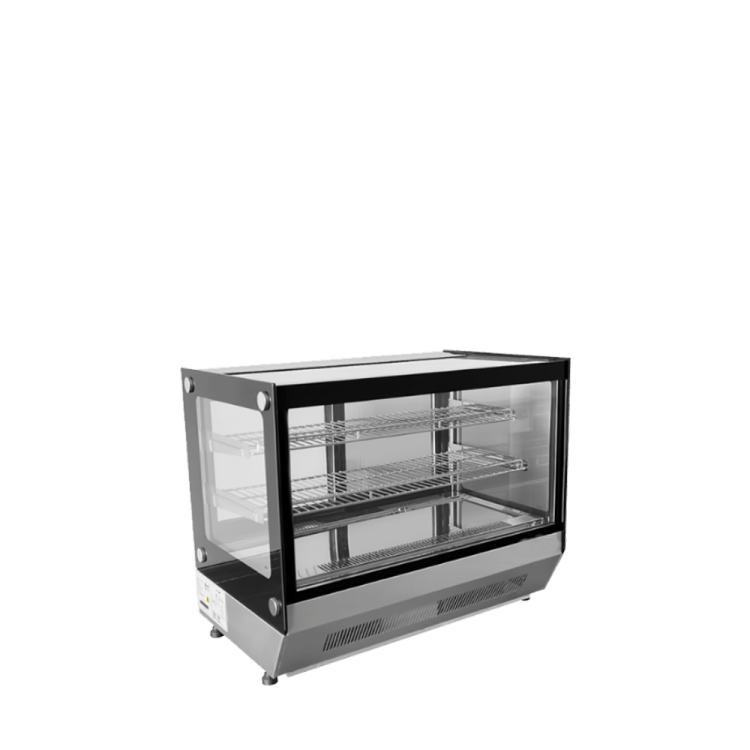 27″ Flat Glass Countertop Refrigerated Display Case – Restaurant ...