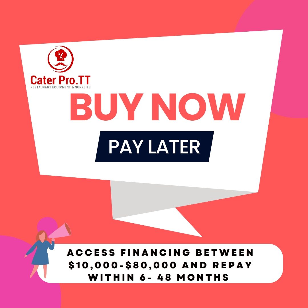 Financing – Restaurant Equipment & Supplies