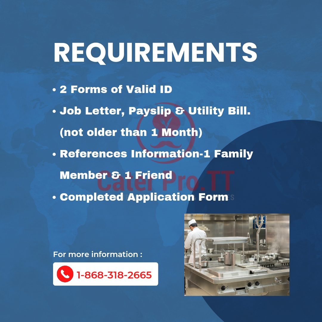 Financing – Restaurant Equipment & Supplies