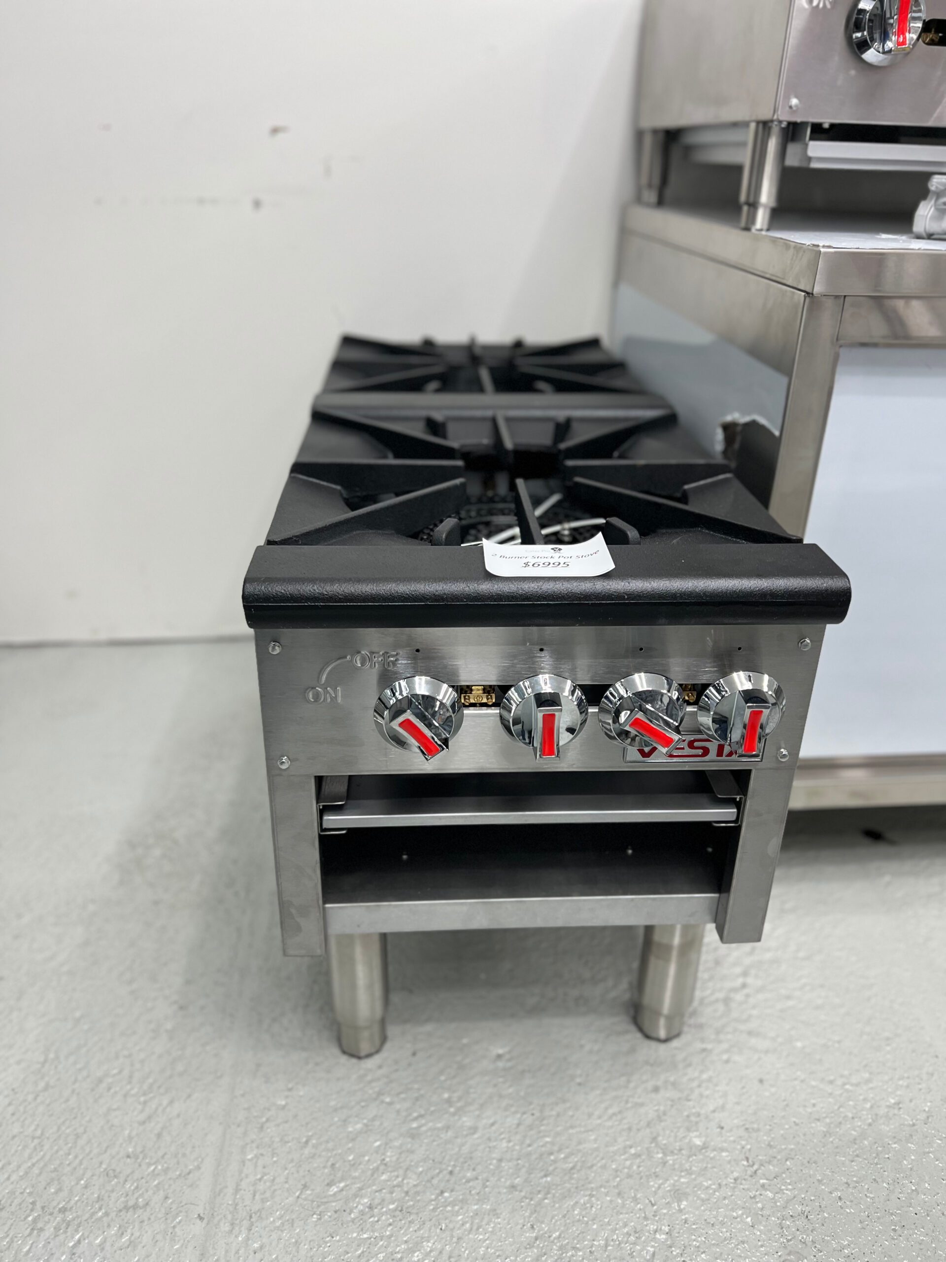 2 Burner Stock Pot Stove | Buy Commercial Stove in Trinidad