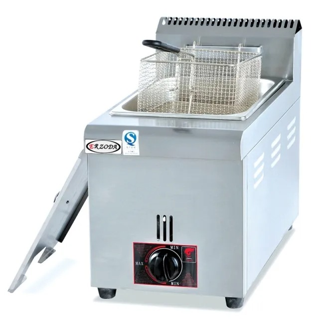 Economy Single Gas Fryer - Restaurant Equipment & Supplies